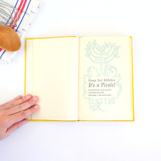 Vintage Yellow & Orange Cookbook Collection / Colorful Vintage Book St ...