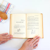 Vintage Yellow & Orange Cookbook Collection / Colorful Vintage Book St ...