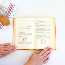 Vintage Yellow & Orange Cookbook Collection / Colorful Vintage Book St ...