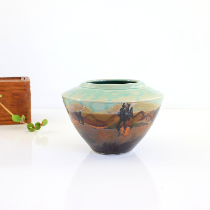 Vintage Albert Lowry for Groveland Hill Studio Pottery Vase – Wise ...