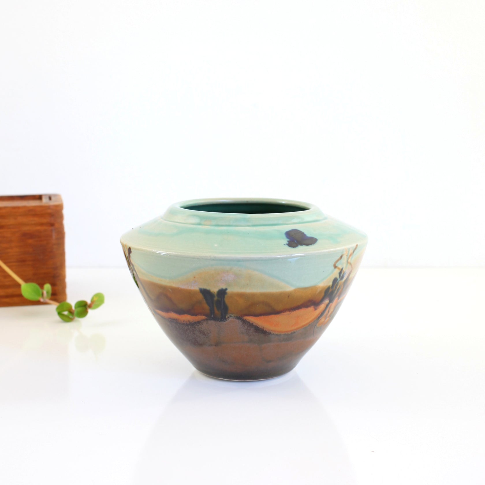 Vintage Albert Lowry for Groveland Hill Studio Pottery Vase – Wise ...