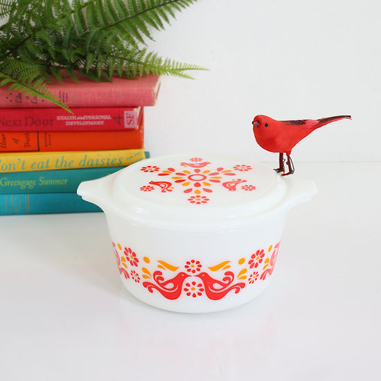 SOLD - Vintage Pyrex Friendship 473 1 Qt Casserole with Lid – Wise ...