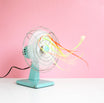 SOLD - Mid Century Modern Aqua Blue Electric Fan / Vintage Wizard Fan ...