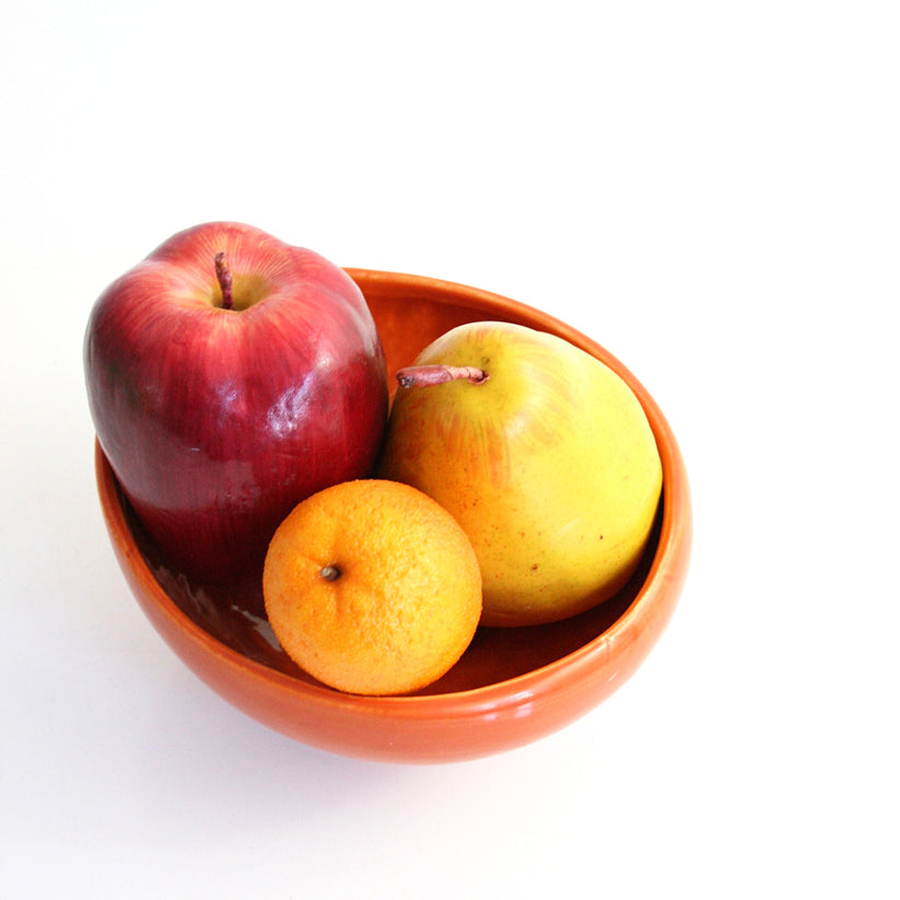 SOLD - Vintage McCoy Harmony Planter / Mid Century Modern McCoy Orange ...