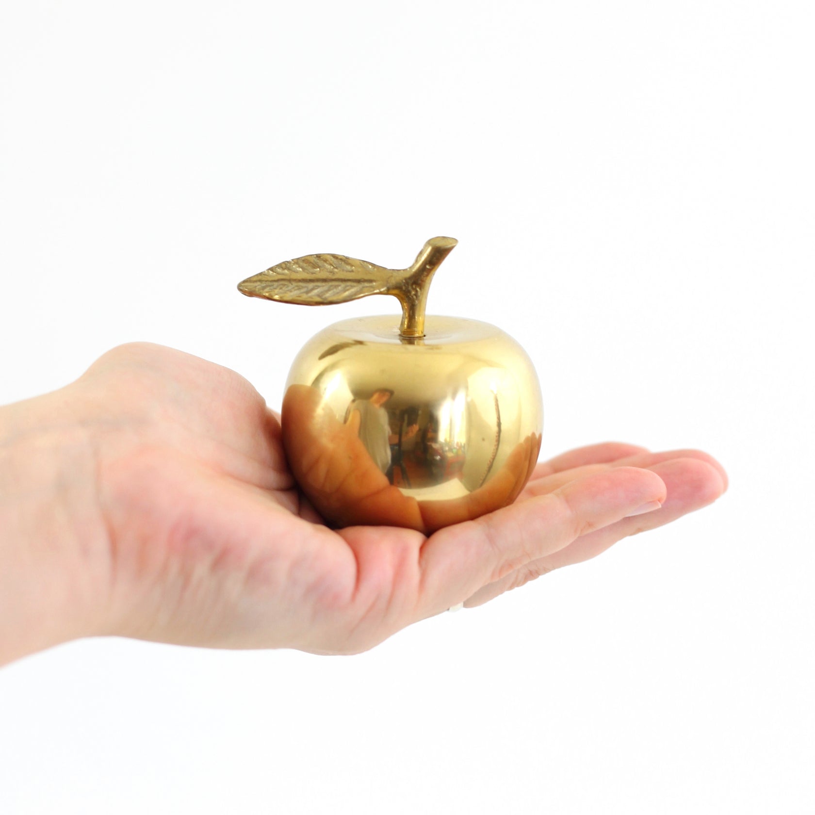 SOLD - Vintage Brass Apple Bell – Wise Apple Vintage
