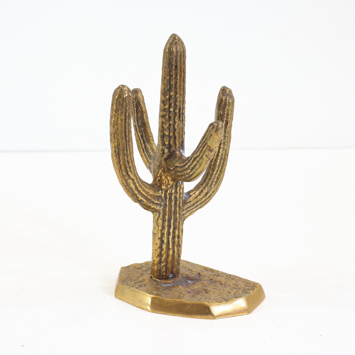 SOLD - Vintage Brass Cactus Jewelry Holder – Wise Apple Vintage