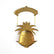 SOLD - Vintage Brass Pineapple Welcome Sign – Wise Apple Vintage