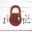 SOLD - Vintage Carved Wood Key Rack – Wise Apple Vintage