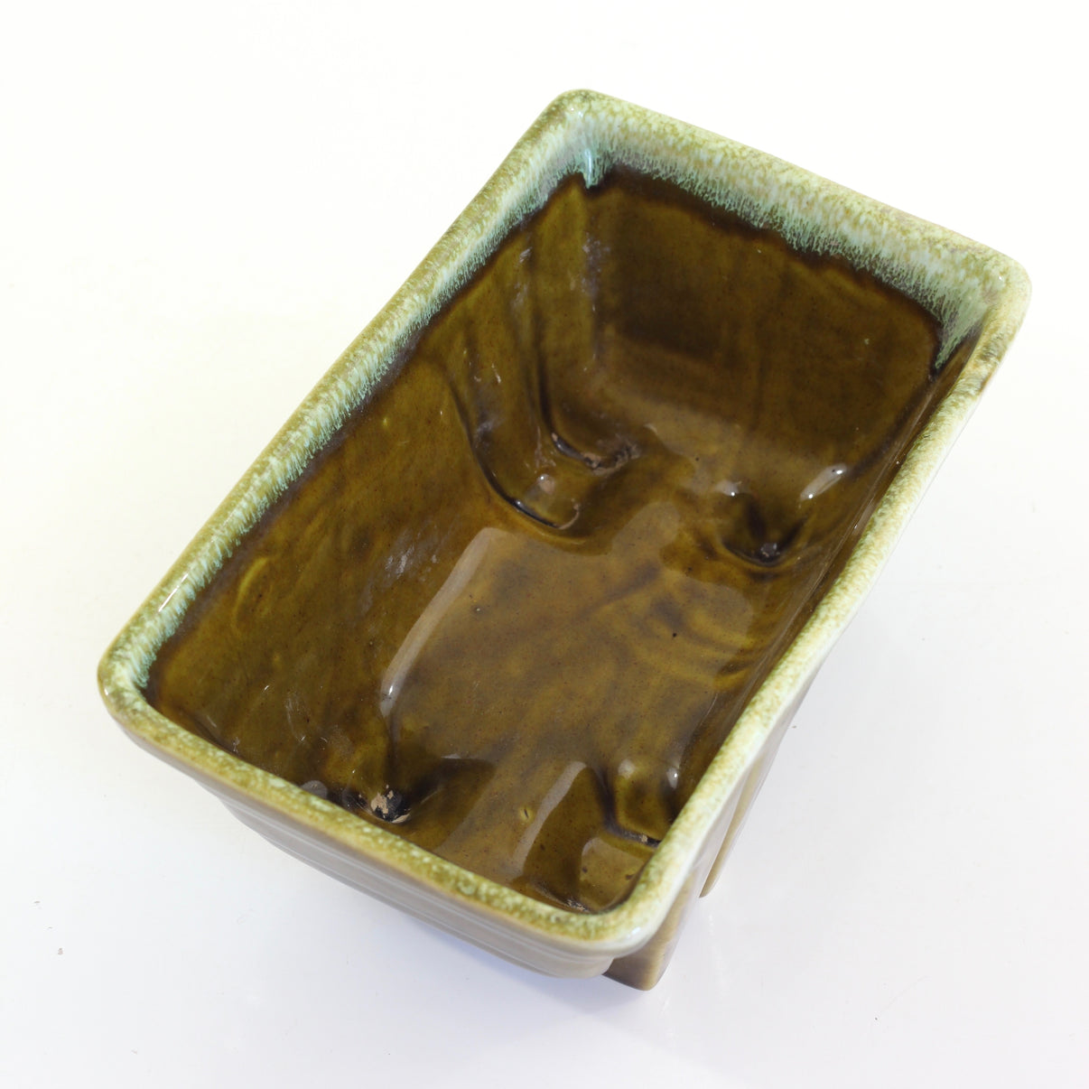 SOLD - Vintage Avocado Green Cookson Pottery Planter – Wise Apple Vintage