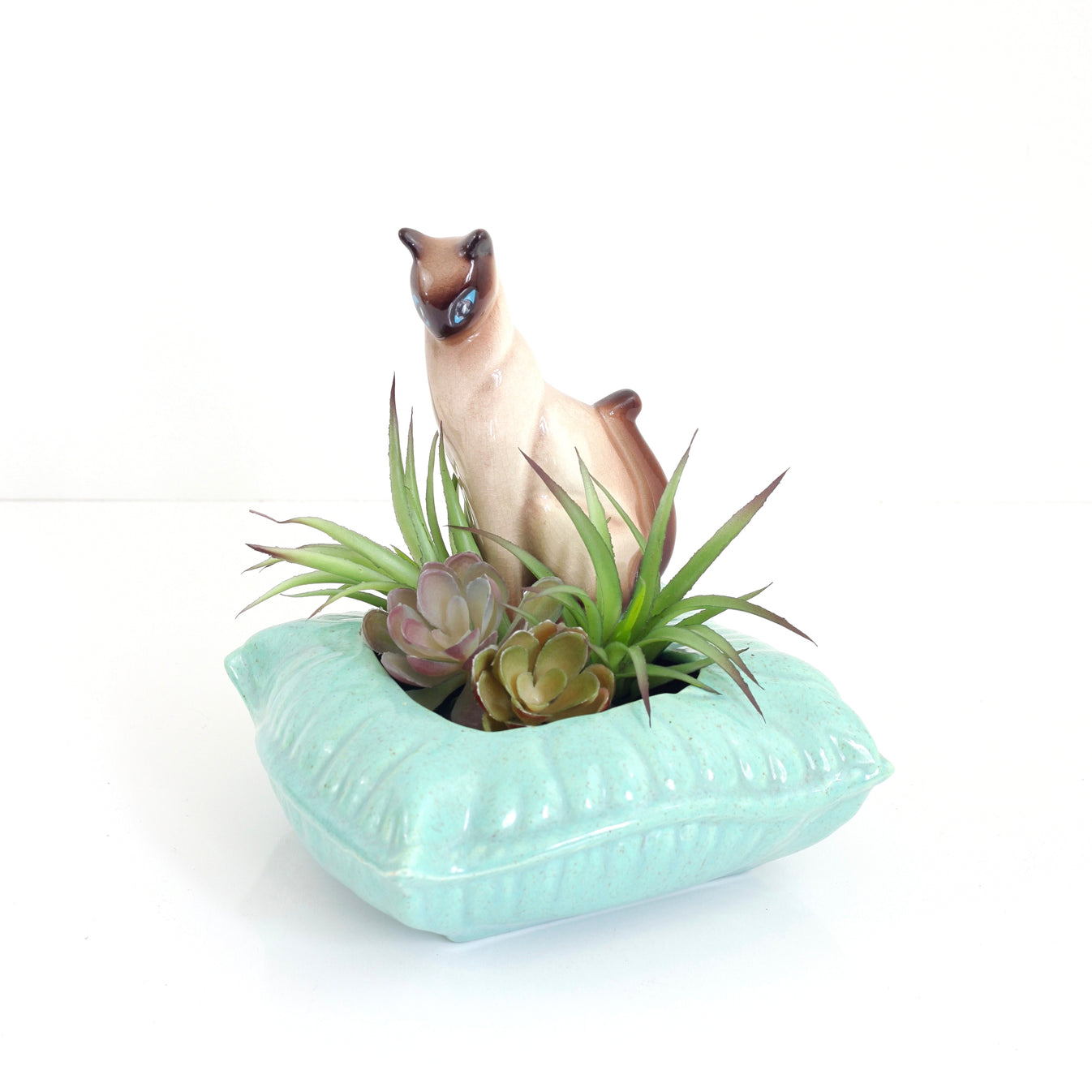 SOLD - Mid Century Siamese Cat Planter by SNA California – Wise Apple ...