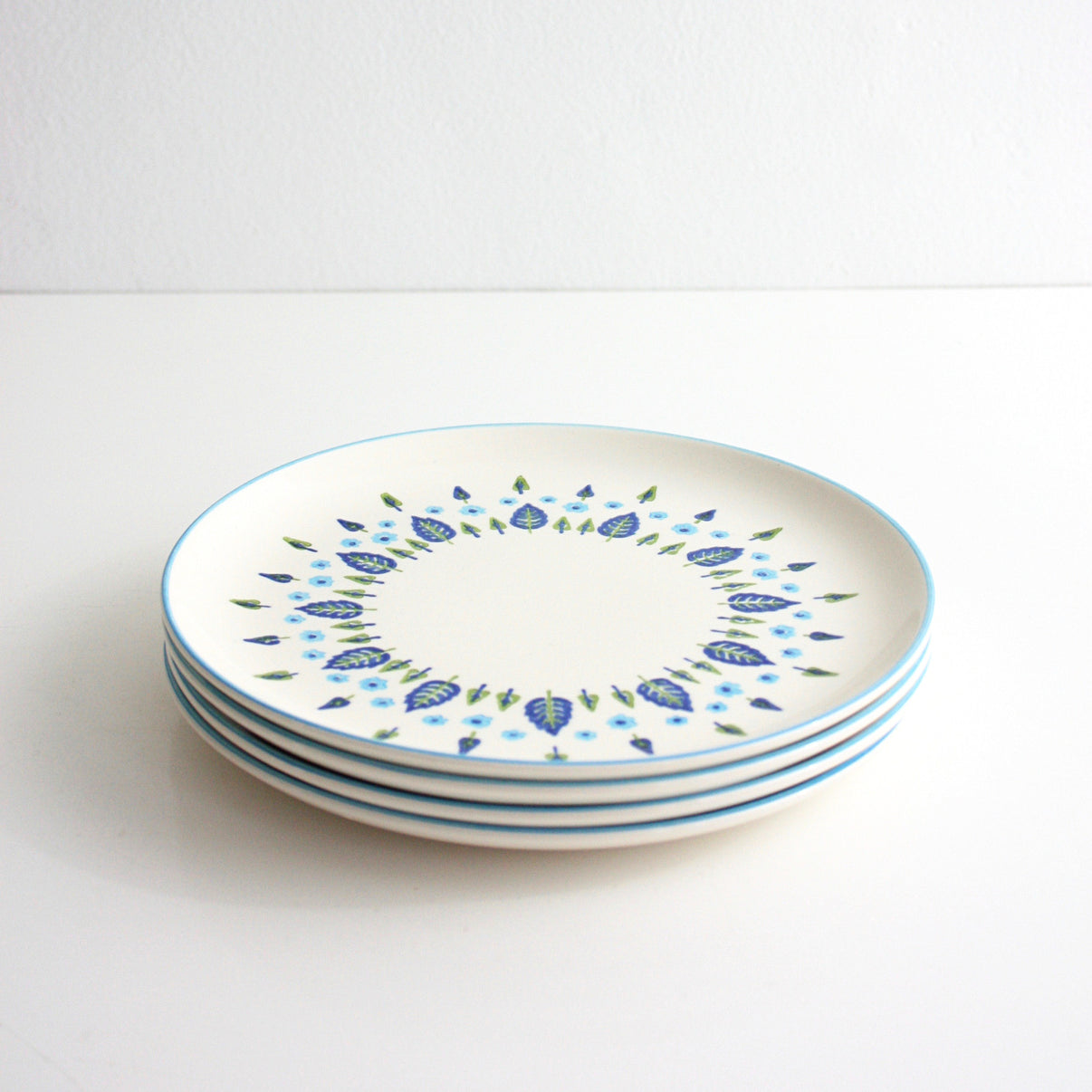 SOLD - Vintage Swiss Alpine Lunch Plates / Mid Century Swiss Chalet Pl ...