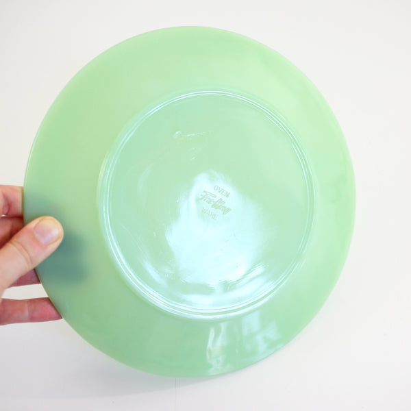 SOLD - Vintage Fire King Jadeite Restaurant Ware Plate – Wise Apple Vintage