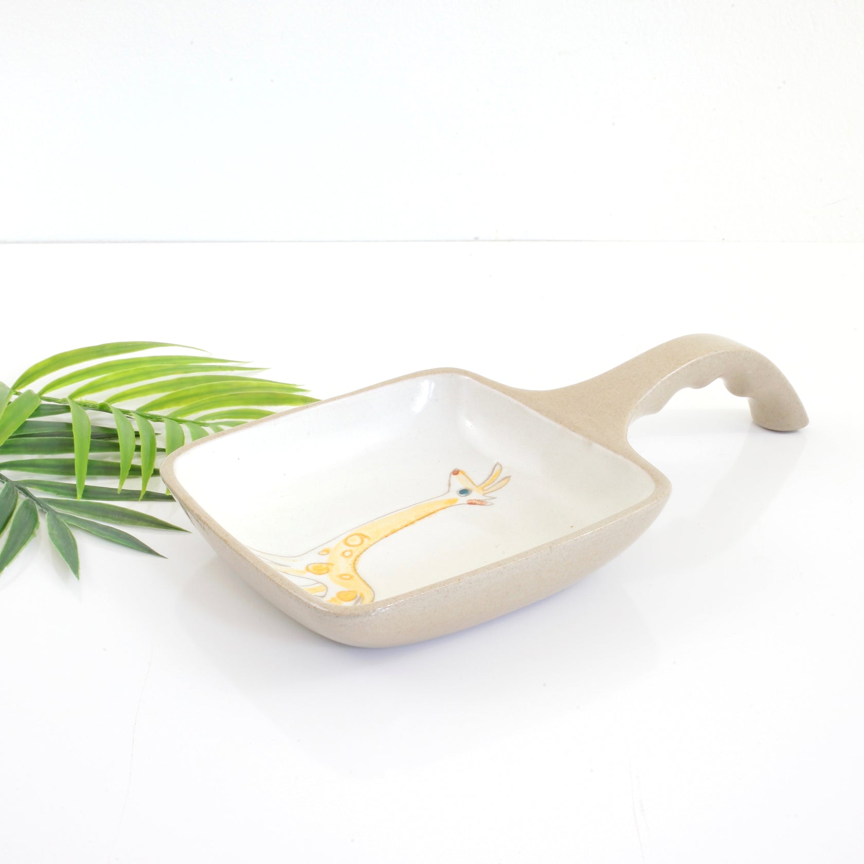 SOLD - Mid Century Modern Glidden Giraffe Handled Serving Dish – Wise ...