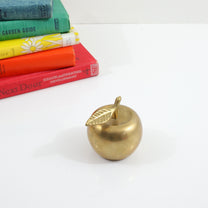 SOLD - Vintage Brass Apple – Wise Apple Vintage