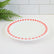 SOLD - Vintage Pyrex Friendship Red & White Flower Plate – Wise Apple ...