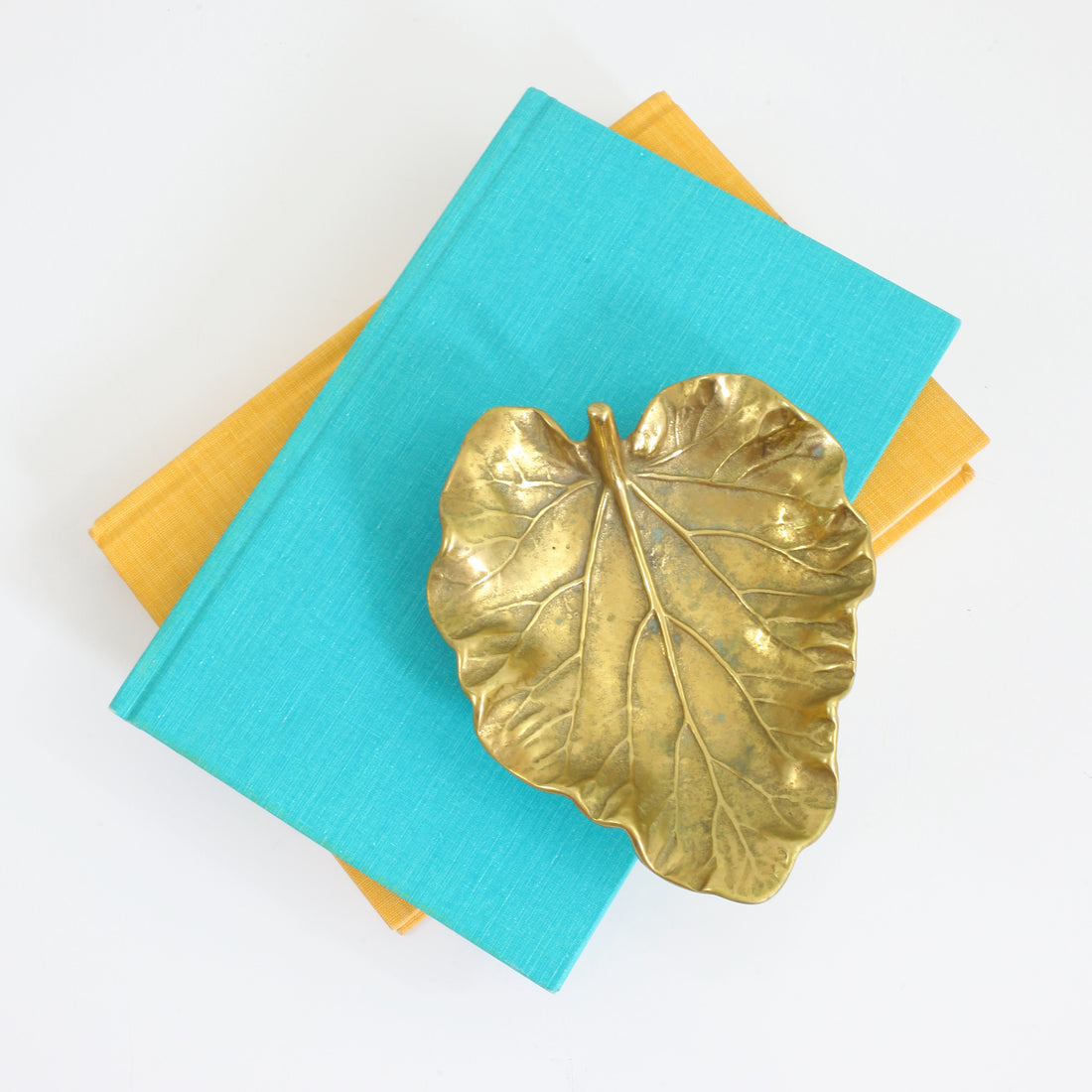 SOLD - Vintage Virginia Metalcrafters Brass Rhubarb Leaf Dish – Wise ...